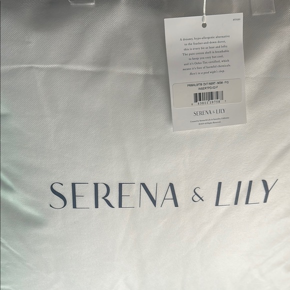 Serena & Lily | Bedding | Serena Lily Primaloft Down Alternative Duvet ...